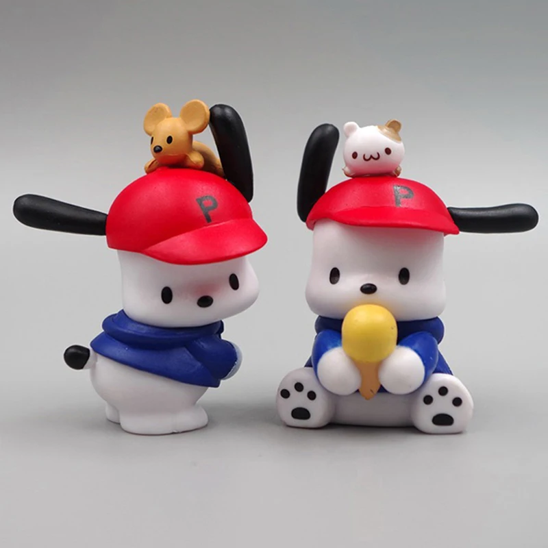 Figuras-de-dibujos-animados-de-Pochacco-Sanrio-Kawaii-para-ni-os ...
