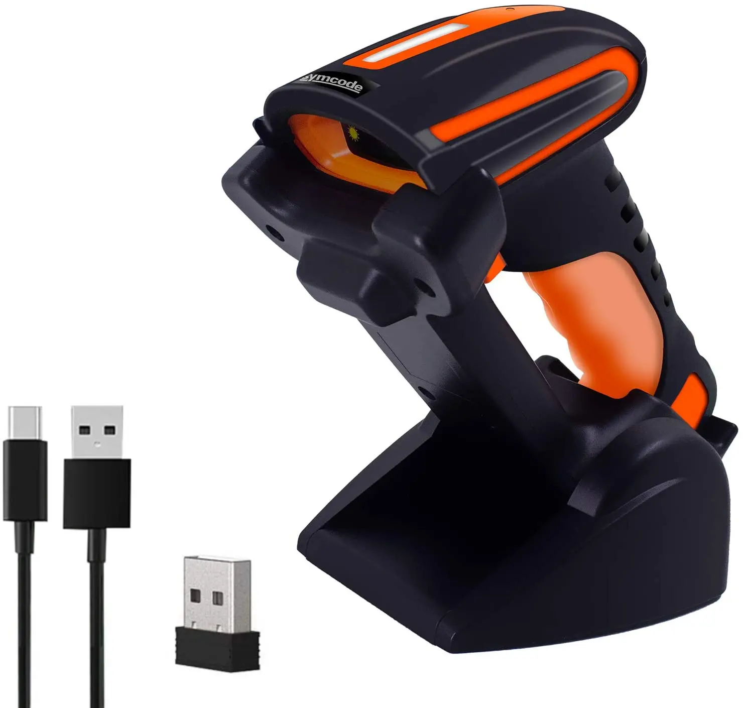 Escáner de código de barras 3 en 1 Con Base, 2D Bluetooth 2,4 GHz ...