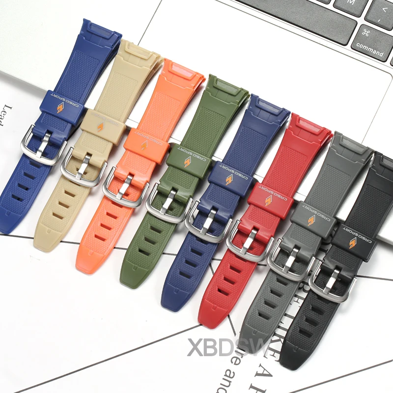 Resin Replacement Watch Strap For Casio PAW-500 PRG140 PRW-500 Men's ...