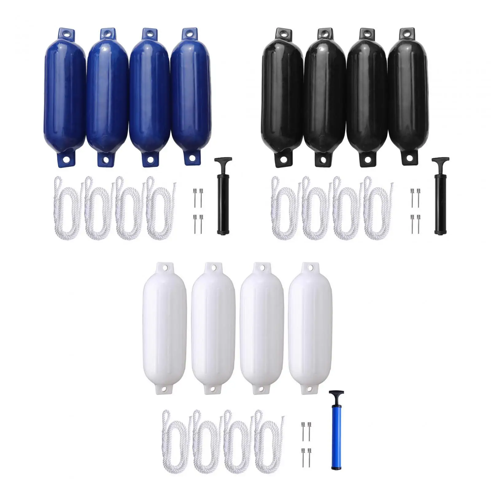 4Pcs-Boat-Bumper-Anchor-Buoy-Mooring-Buoy-Shield-Protection-Boat-Fender ...
