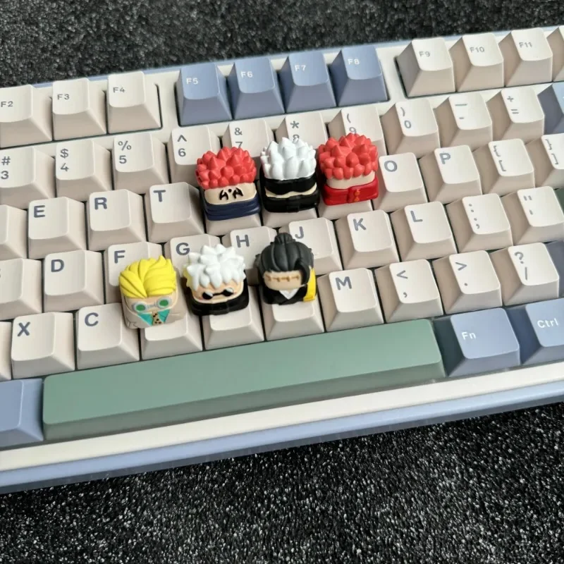Jujutsu-Kaisen-Keycap-3D-Resin-Anime-Key-Caps-for-Mechanical-Keyboard ...