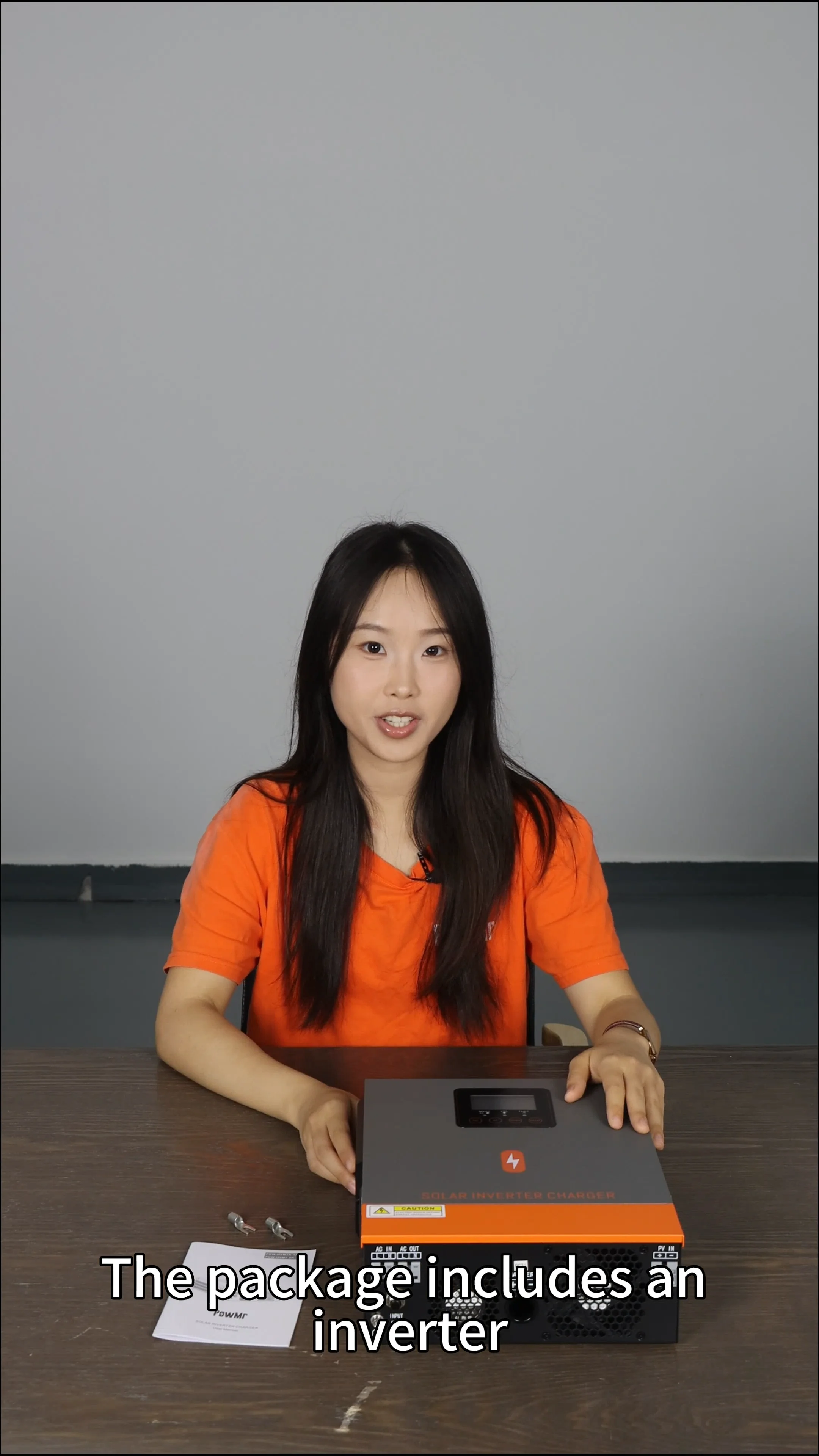 PowMr 1.5KW 24V Hybrid Solar Inverter 230Vac PV Start Voltage 30Voc ...