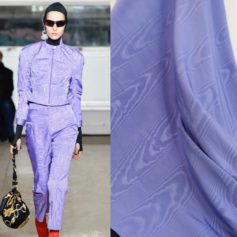 Purple-Flowing-Water-Ripple-Pattern-Fabric-for-clothing-Bags-Sewing ...