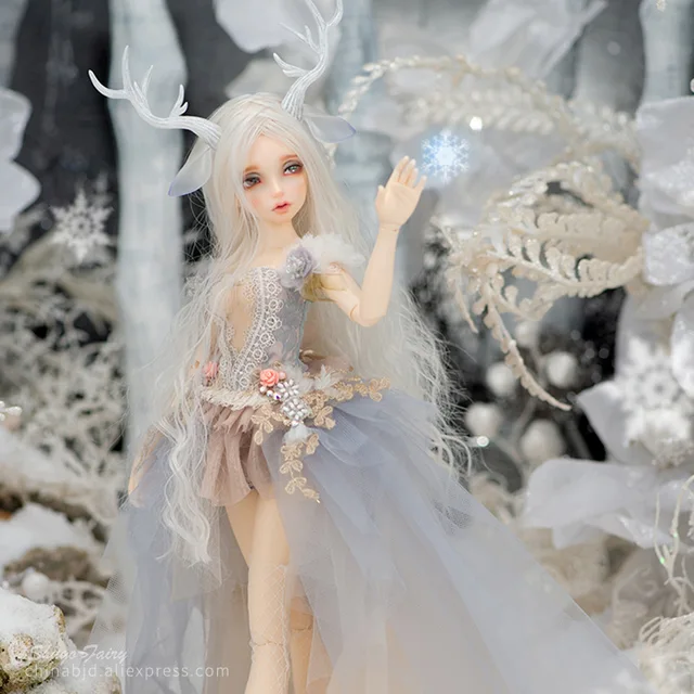 BJD Doll 1/4 Minifee Dina Ran Fairyland Ball Jointed Dolls Blue Pink Candy Girl Art Toy for ...