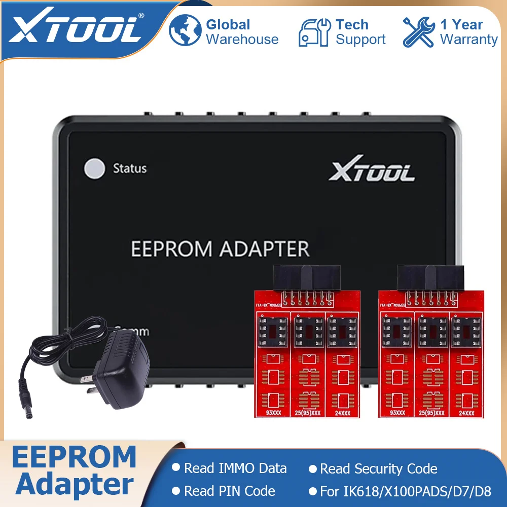 XTOOL-EEPROM-Adapter-Key-Programmer-Read-PINCODE-Immobilizer-Reader ...