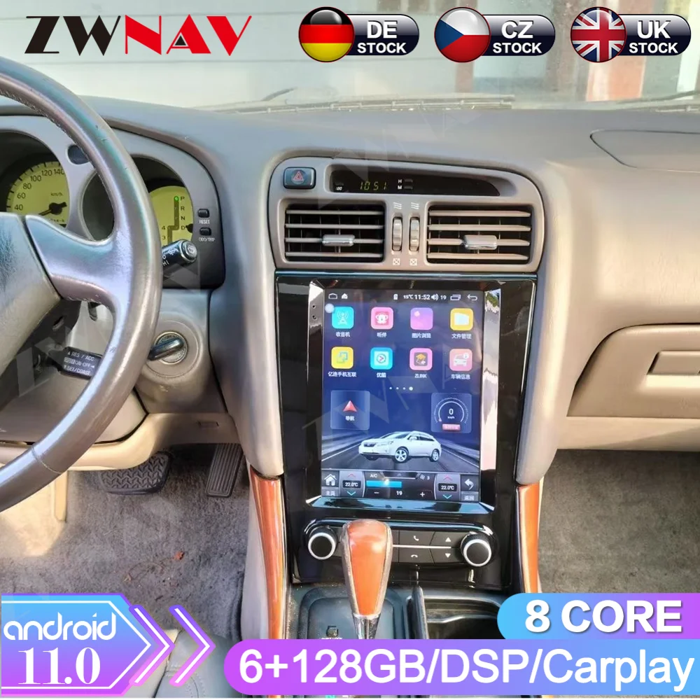 9-7-Android-11-Car-Radio-For-Lexus-GS300-1999-2003-Multimedia-Video ...