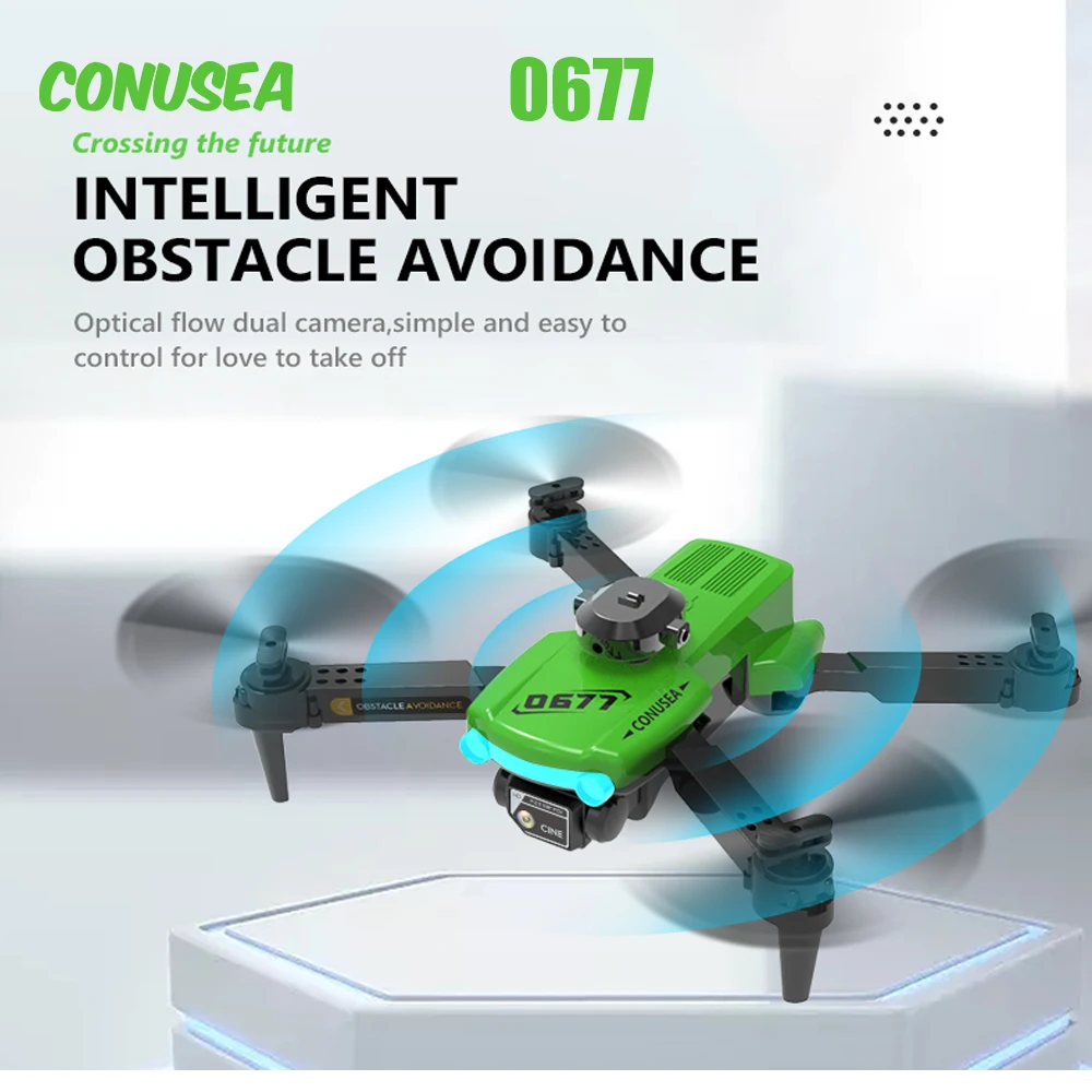 CONUSEA-0677-Dron-Mini-Drone-4k-Drones-with-Dual-camera-HD-4k-Optical ...