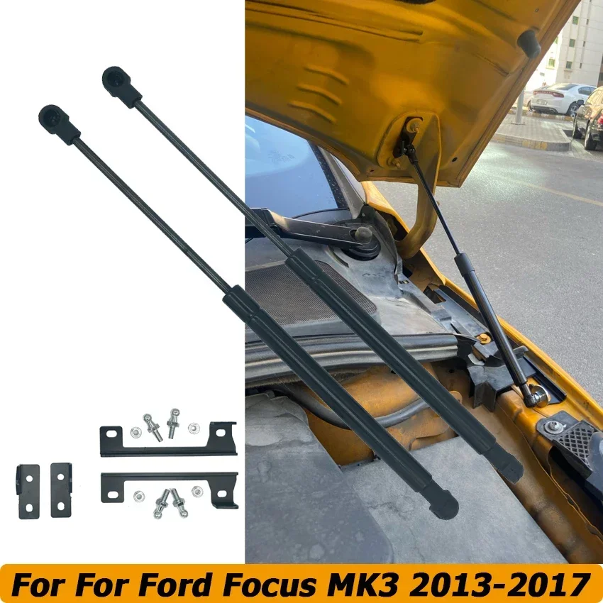 Front-Engine-Bonnet-Hood-Gas-Strut-For-Ford-Focus-MK3-Shock-Spring-Lift ...