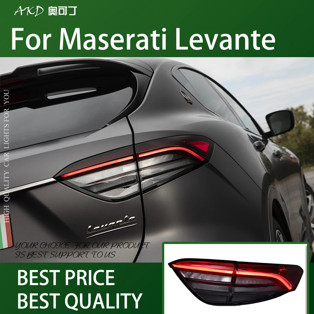 Car For Maserati Levante 2016-2020 Tail Lamp 12V Led Fog Light Work DRL ...