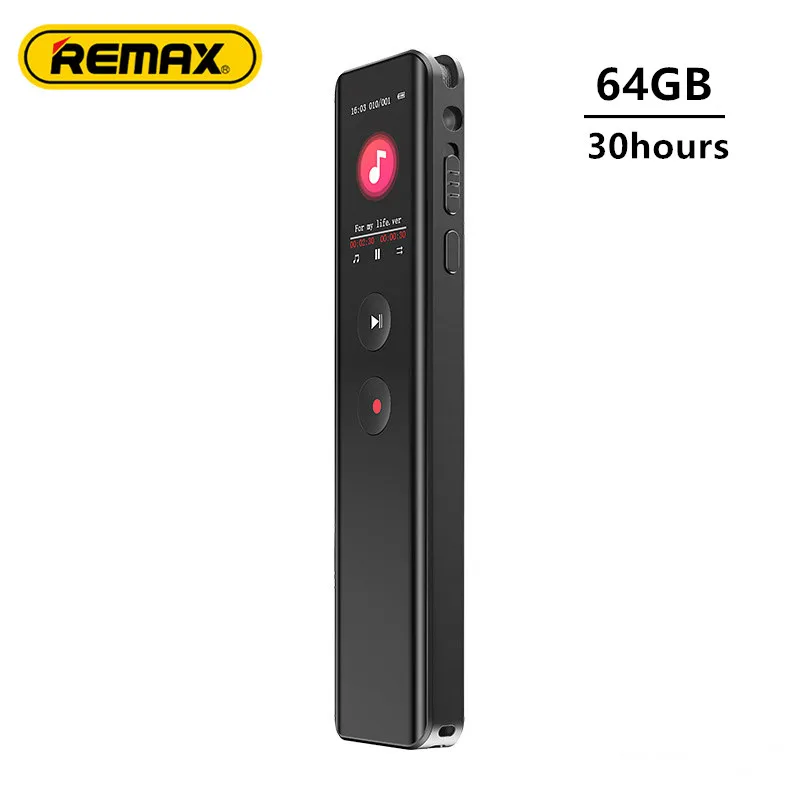 Remax-Multimedia-Ditigal-Voice-Recorder-64GB-Clear-Sound-Noise ...