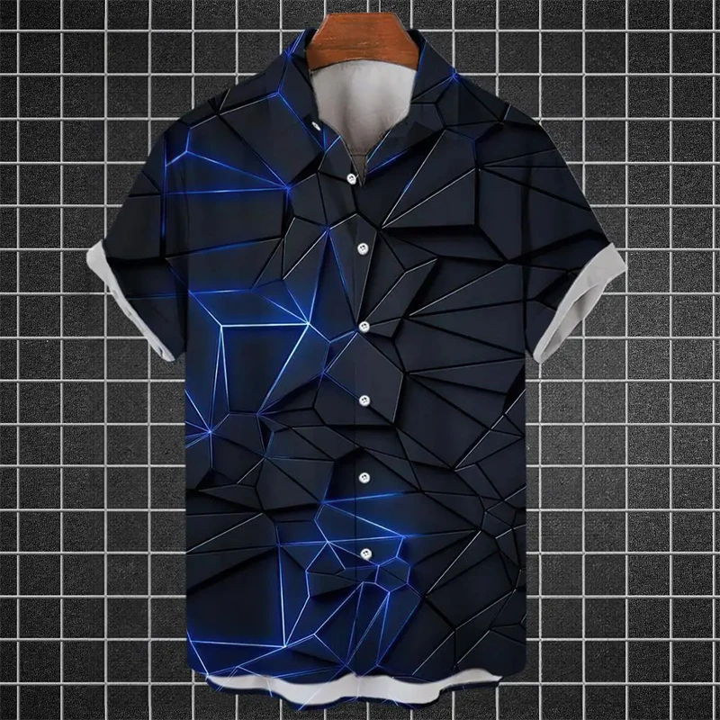 Cool-Mecha-Graphic-Blouses-Harajuku-Colorful-Lights-3D-Print-Shirts-For ...