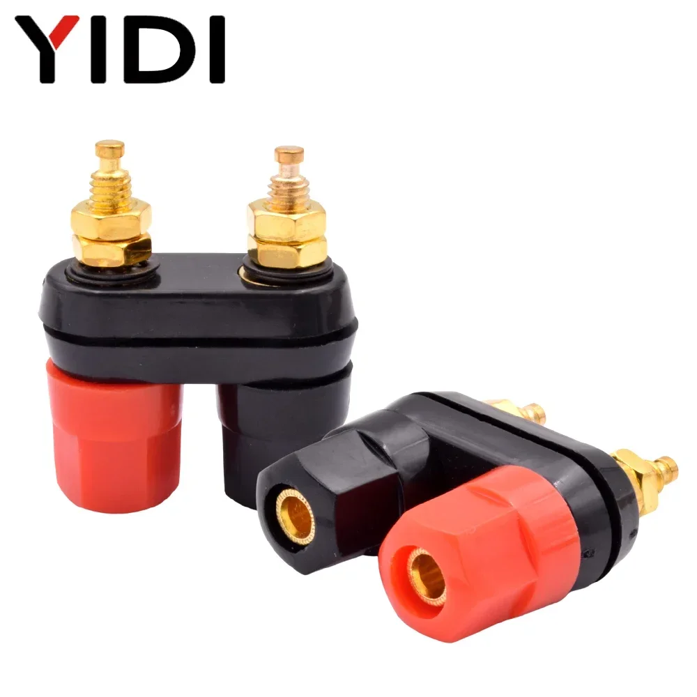 4mm-Banana-Plugs-Couple-Terminals-Red-Black-Wire-Connector-Electrical ...