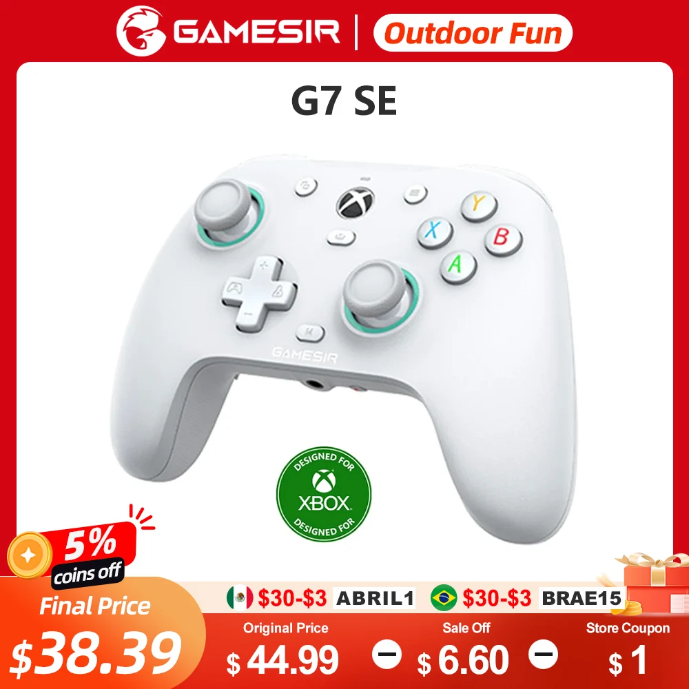 GameSir-G7-SE-Xbox-Wired-Controller-Gamepad-with-Hall-Effect-Joystick ...