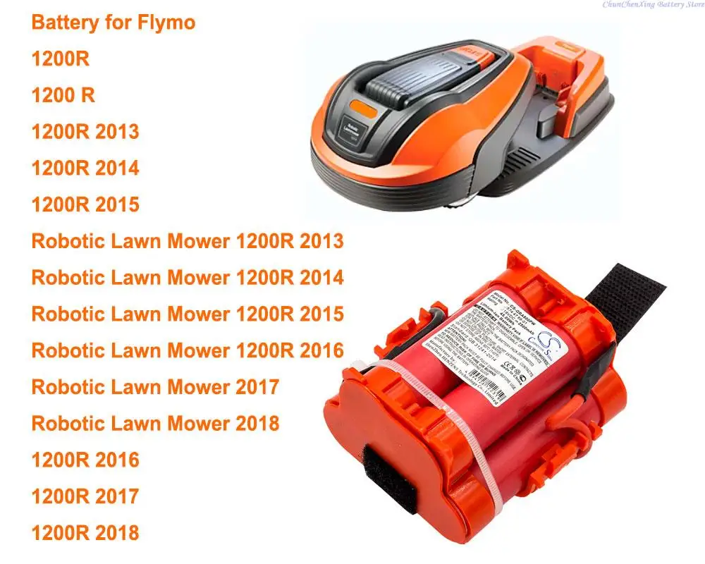 Cameron-Sino-1500mAh-2500mAh-Lawn-Mower-Battery-for-Flymo-1200-R-1200R ...