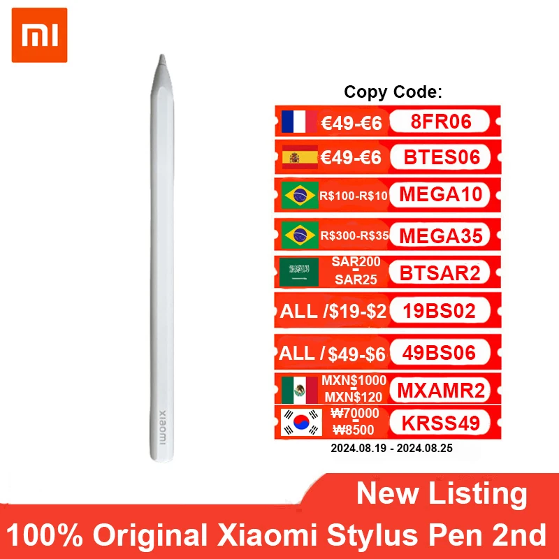 Original-Xiaomi-Stylus-Pen-2-nd-240Hz-Draw-Writing-Screenshot-Tablet ...