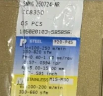 ORIGINAL 5PCS CARBIDE INSERT SNMG250724-NR IC8350