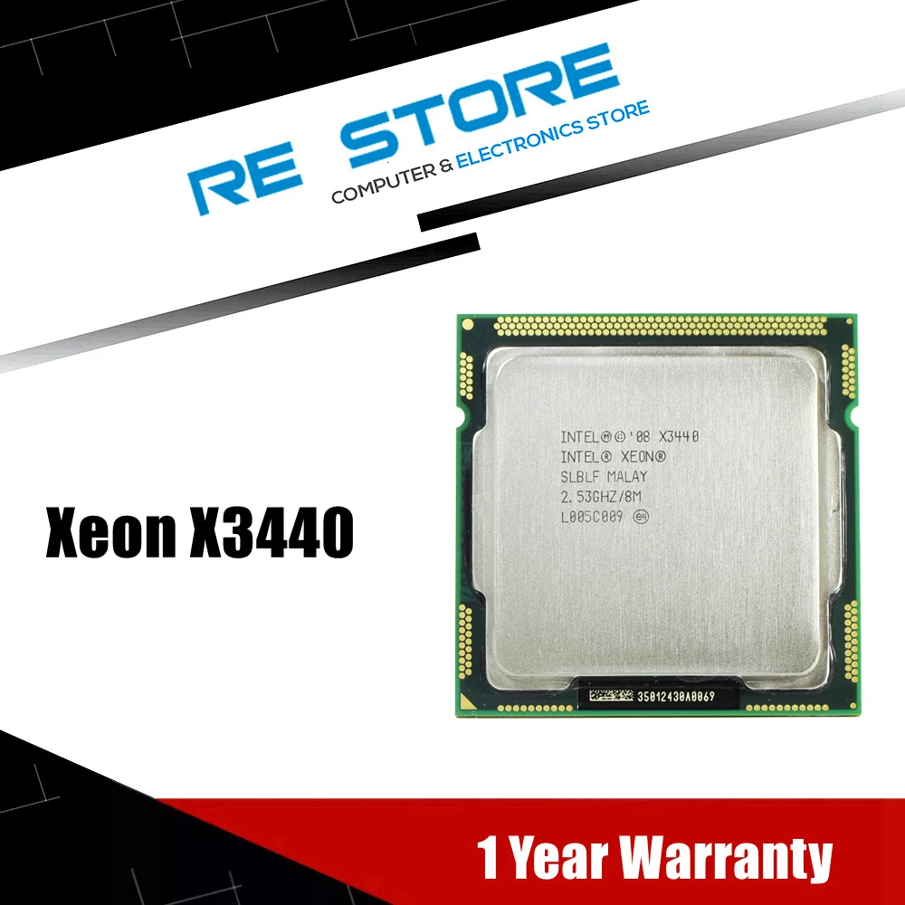 Intel Xeon X3440 Processor Quad Core 2.53ghz Lga 1156 8m Cache 95w ...