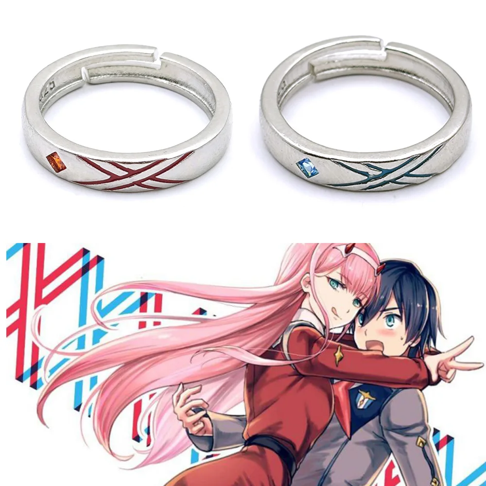 Querida-na-Franxx-Anime-Anel-de-Cosplay-02-Zero-Dois-An-is-Ajust-veis ...