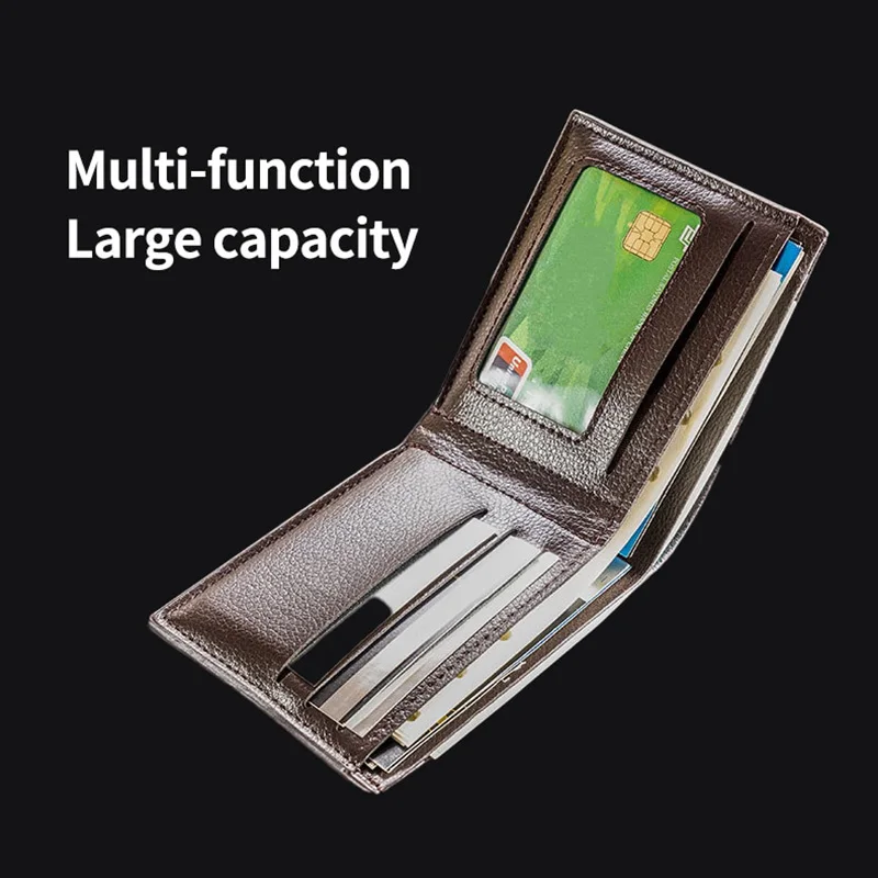 Top-Men-Leather-Wallets-Vintage-PU-Foldable-Short-Wallet-Multi-Card ...