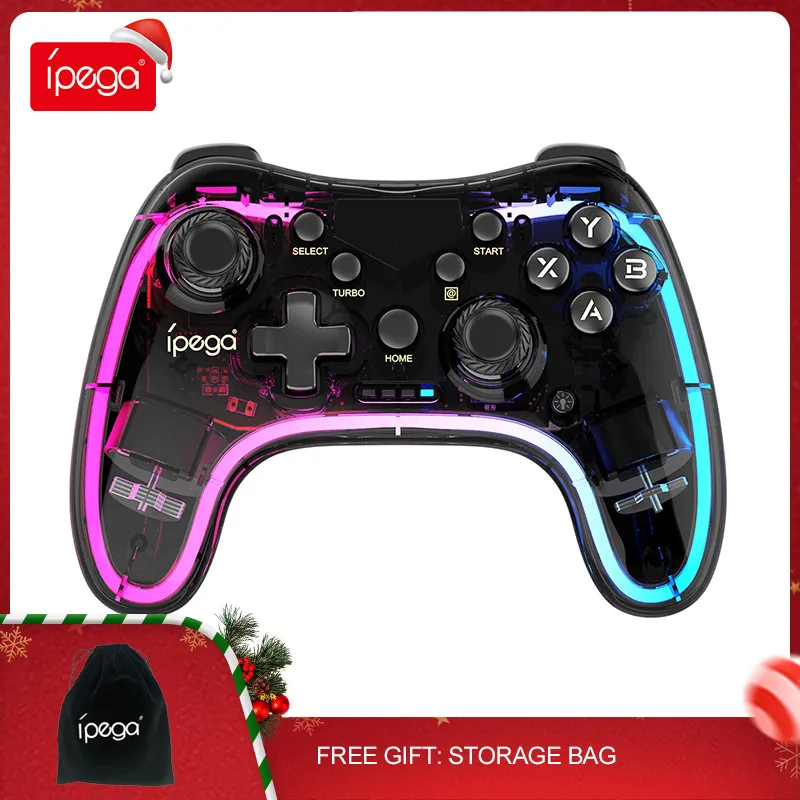 Ipega PG 9228 Bluetooth Game Controller RGB Colorful Transparency ...