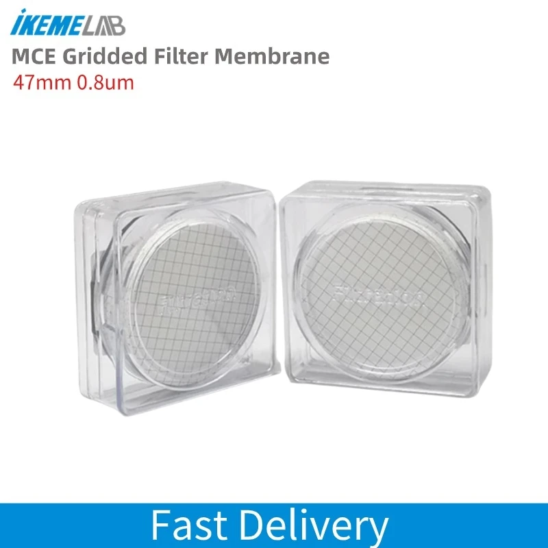 IKEME-Filter-Membrane-47mm-0-8um-MCE-Gridded-Membrane-Lab-Water ...