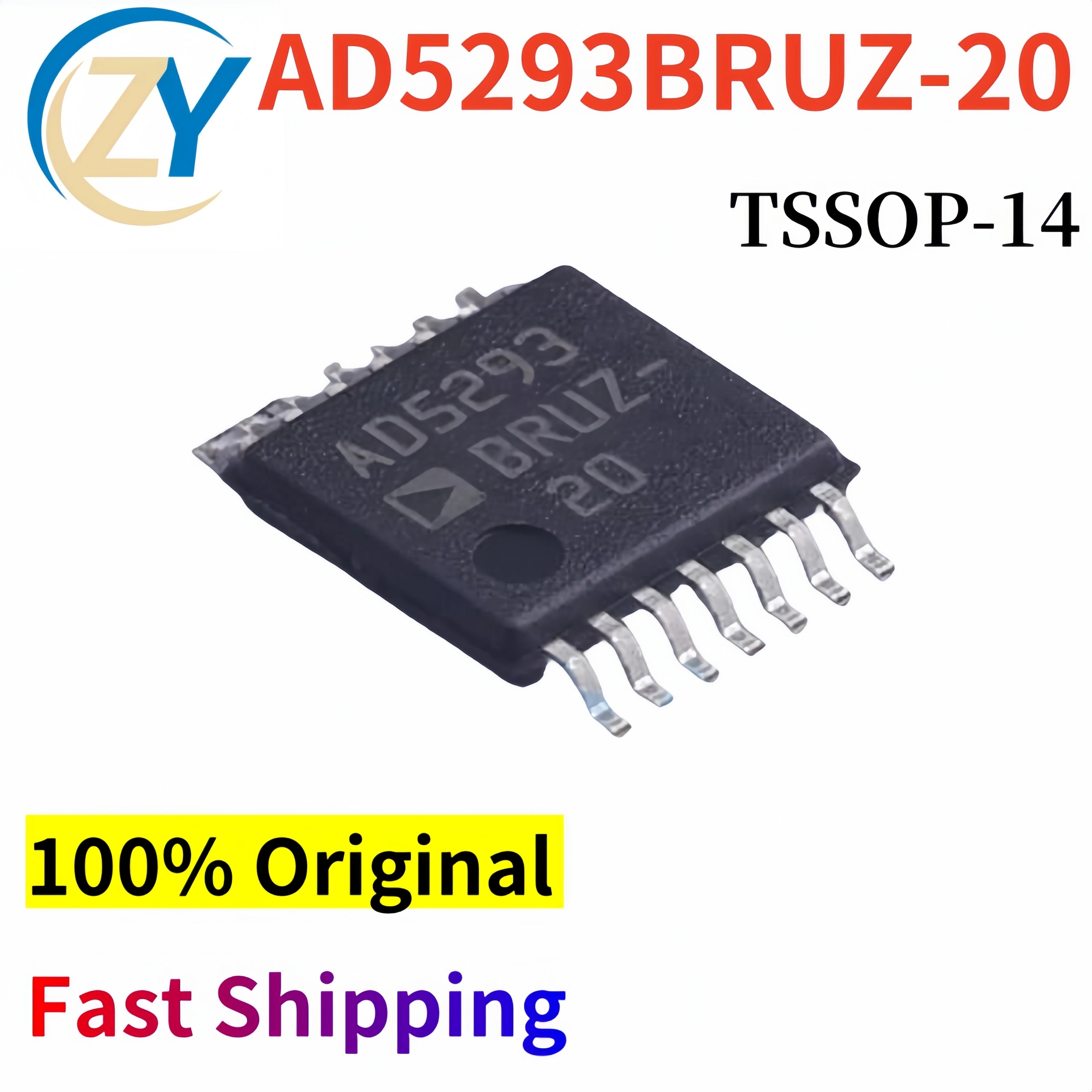 2pcs-AD5293BRUZ-20-TSSOP14-AD5293BRUZ-AD5293-Digital-Potentiometer-ICs ...