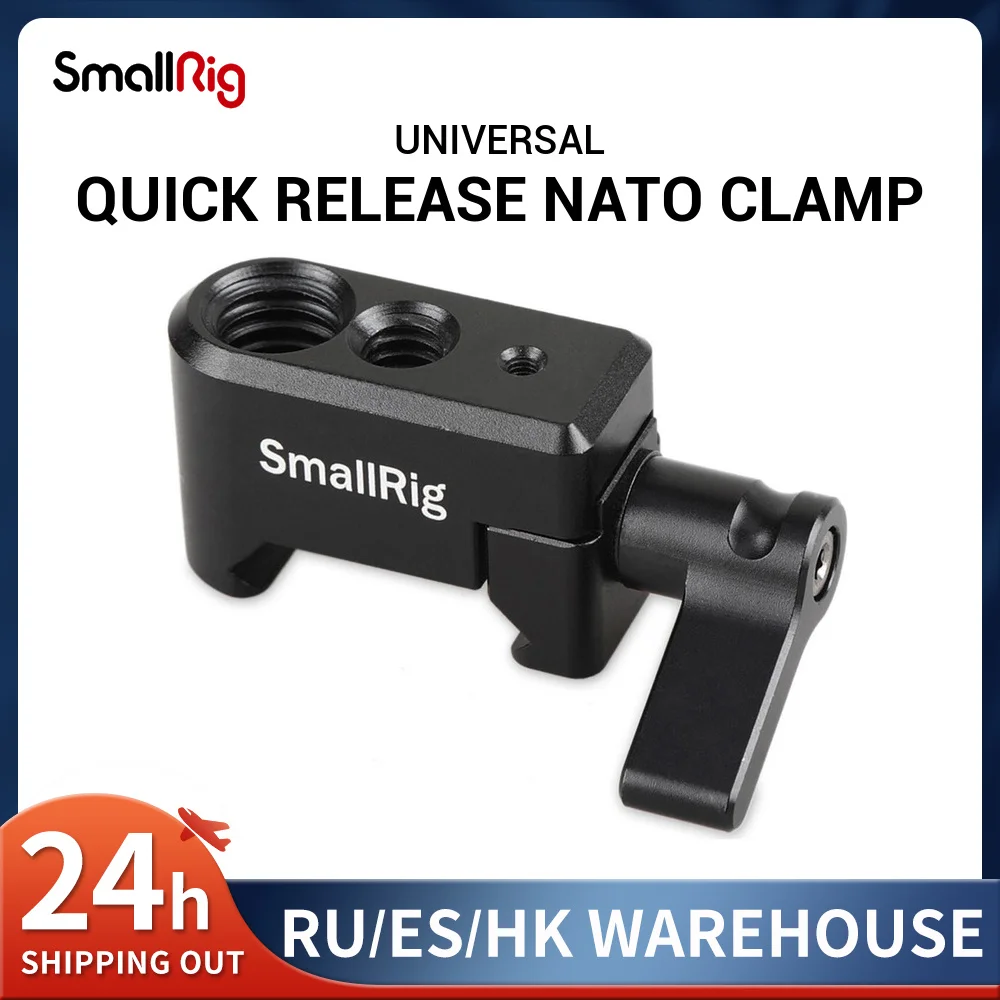 Smallrig Quick Release Clamp Nato Standard Clamp With 1/4"-20 And 3/8 ...