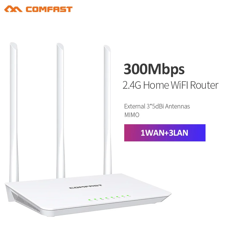 Comfast-Home-Use-Router-sem-fio-300Mbps-3-5dBi-alto-ganho-antenas-omni ...