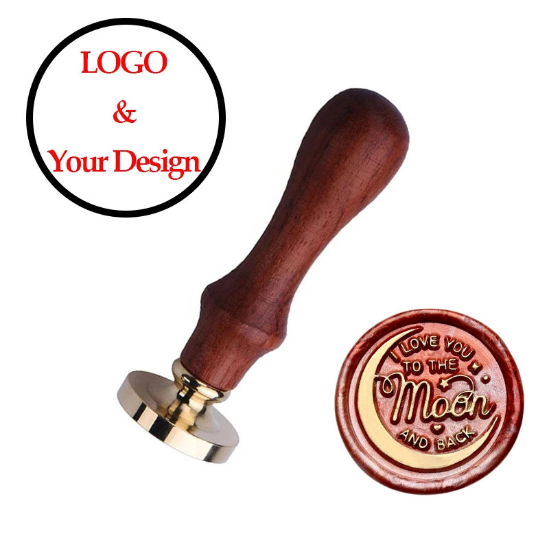 Customizetion-LOGO-Wax-Seal-Stamp-Personalized-Seal-Head-and-Handle-Set ...