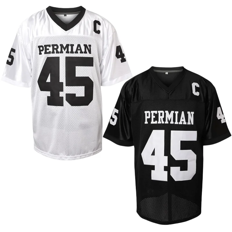 Movie-PERMIAN-45-MILES-Football-Jersey-Mens-American-Soccer-Uniform ...