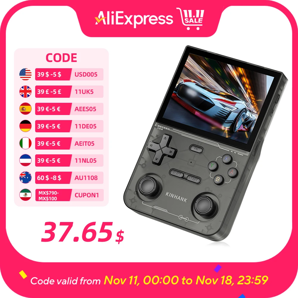 KINHANK-Open-Source-K36-Retro-Handheld-Video-Game-Console-16000-Games ...