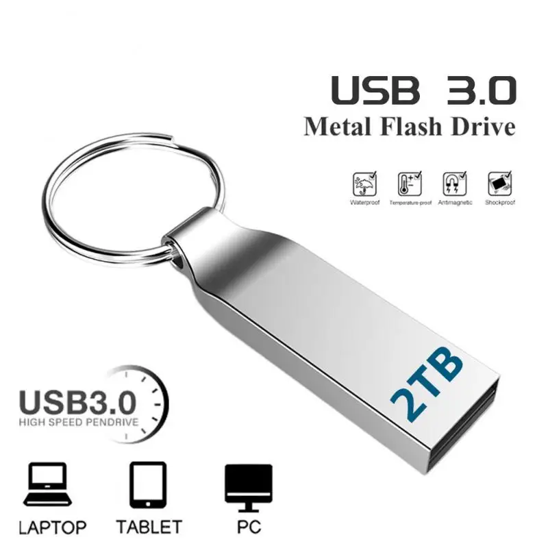 Metal-USB-3-0-Flash-Drive-Pendrive-de-alta-velocidade-Memory-Stick-para ...