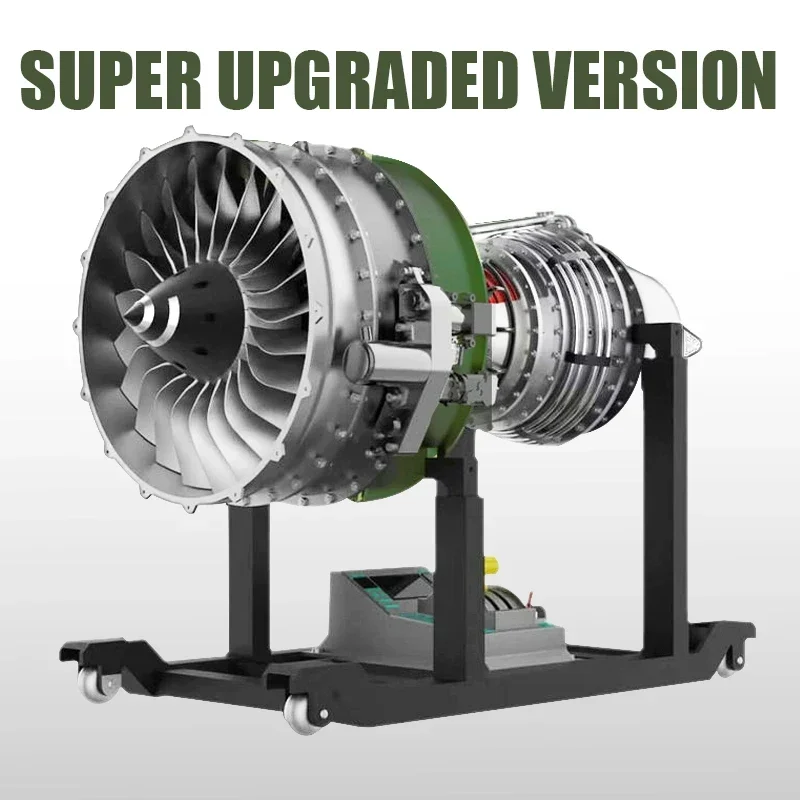 DIY-Twin-spool-Turbofan-Engine-Kits-Assembly-Kit-1-10-Electric-Aircraft ...