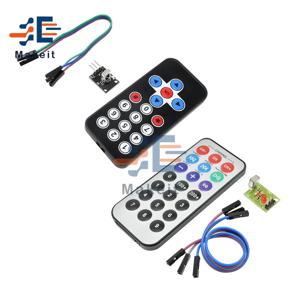 1-Set-Infrared-Remote-Control-Module-HX1838-Wireless-IR-Receiver-Module ...