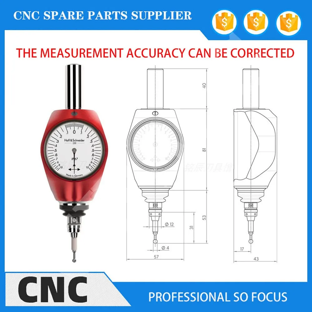 German-original-Mahr3D-edge-finder-pointer-type-16-handle-Marr-359550 ...