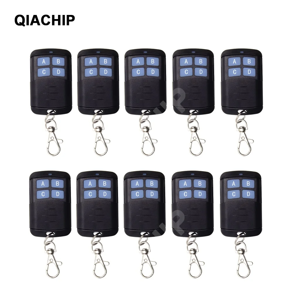 QIACHIP RF 433 MHz 4 CH Button EV1527 Remote Control Switch RF ...