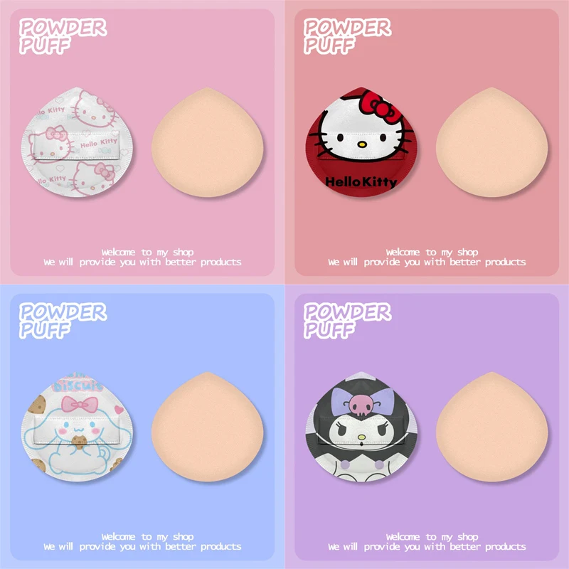Sanrio Hello Kitty Powder Puff Makeup Sponge Face Concealer Foundation ...