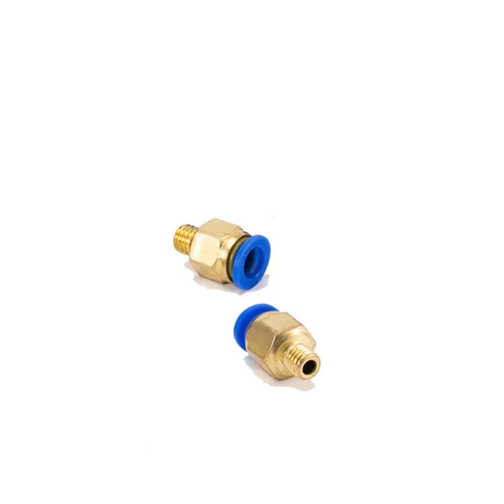 10pcs/lot Pc4-m6 Fitting For 3d Printer Parts Pneumatic Connectors ...