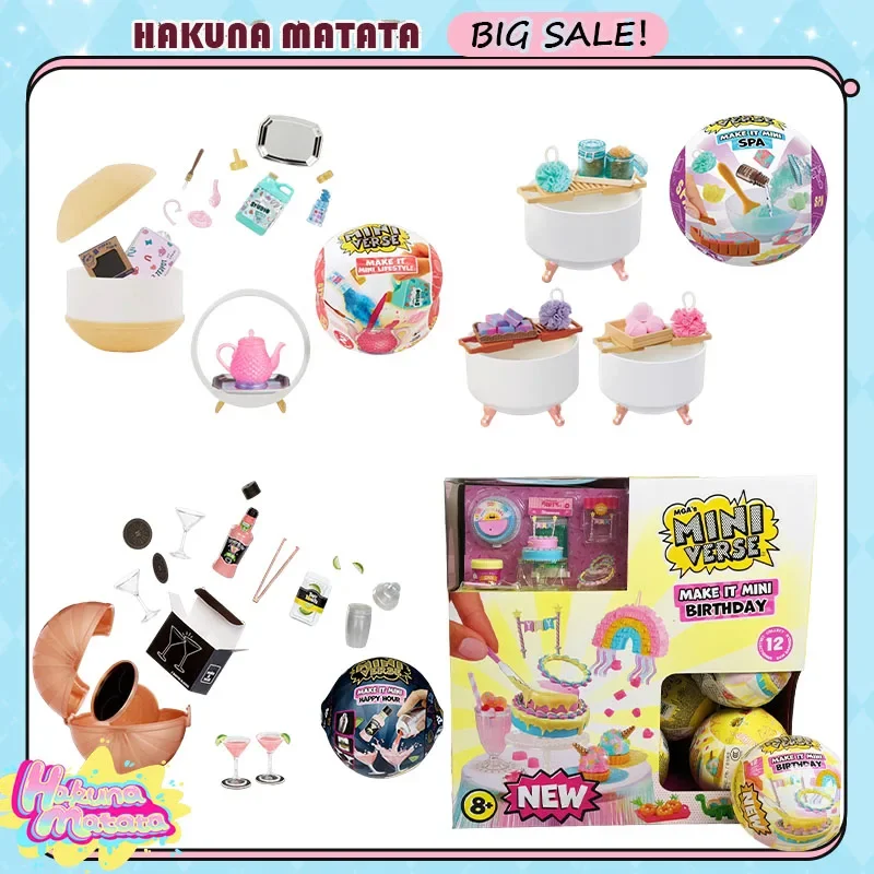 2024 New MGA Miniverse Action Figures Children Pretend Toy Hot Whole ...