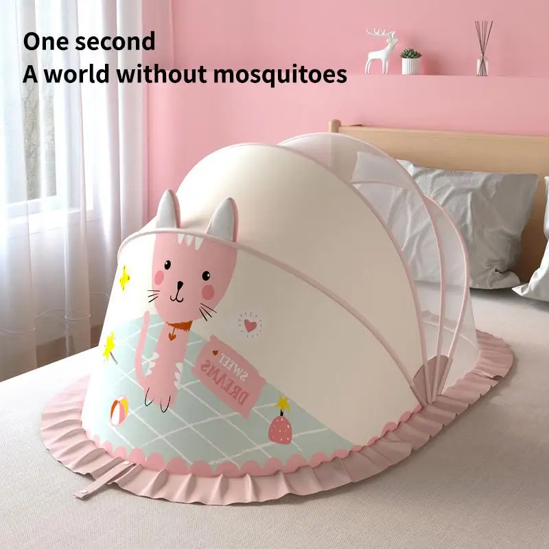 Portable-Foldable-Crib-Children-s-Mosquito-Net-Tent-Children-Summer ...