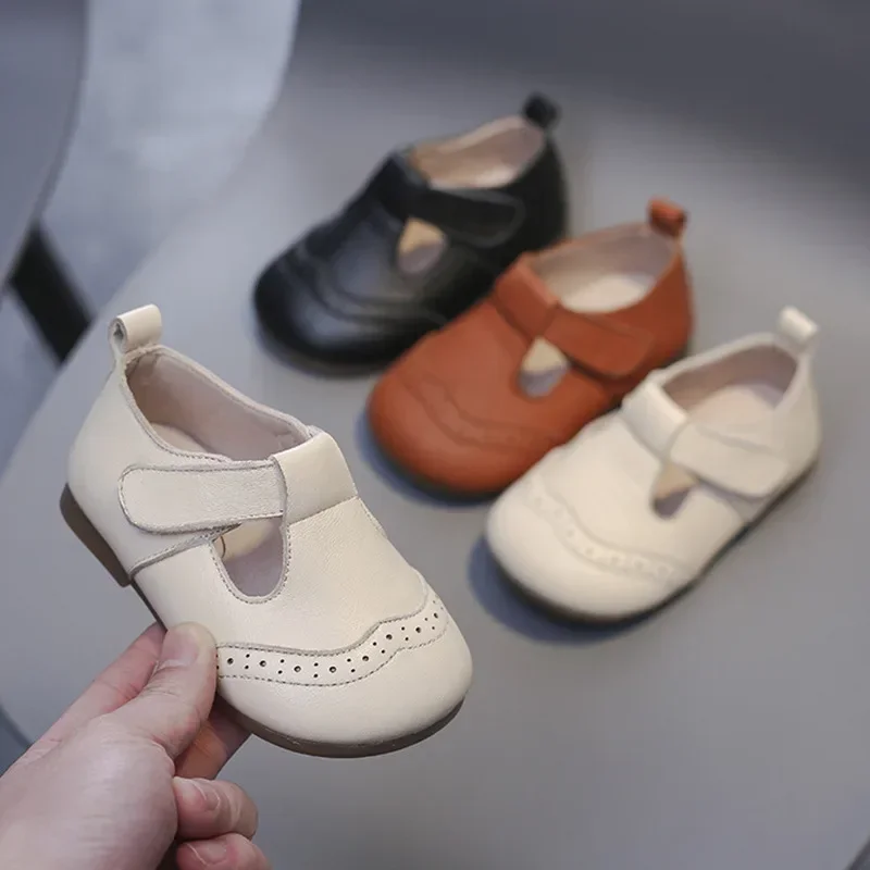Baby-Girls-Genuine-Leather-Shoes-Spring-Autumn-Soft-Soled-Toddler-Shoes ...