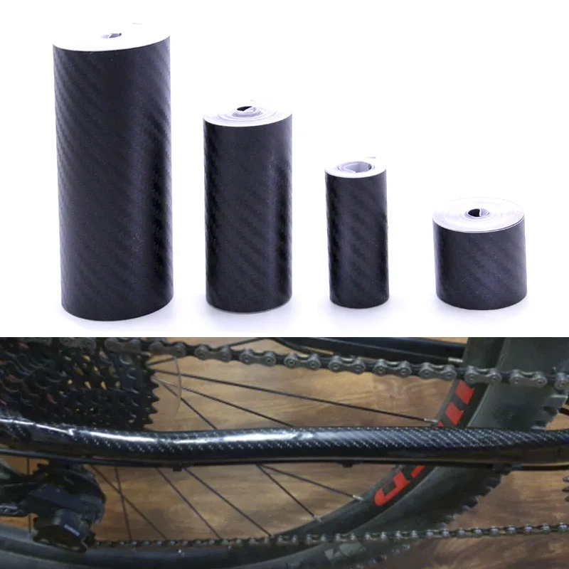 New-5D-Carbon-Fibe-MTB-Bicycle-Frame-Protection-Sticker-Road-Bike-Anti ...