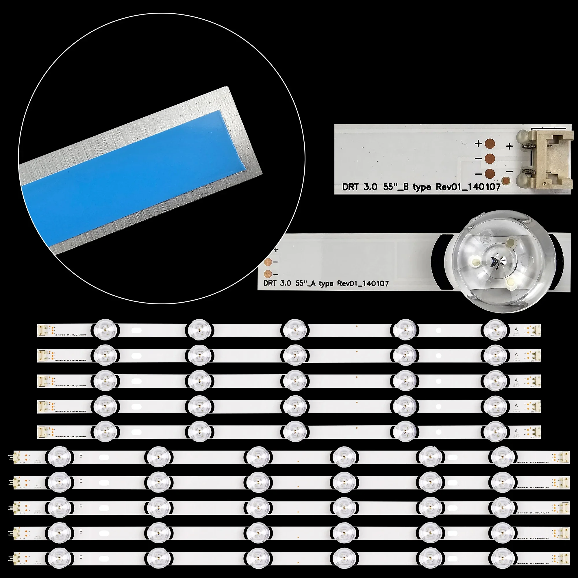 LED Strip For 55LB6000 55LB626V 55LB628V 55LB6500 55LB652T 55LB656V ...
