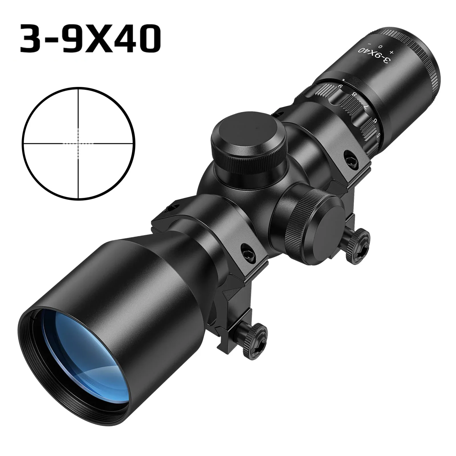 3-9x40-Compact-Rifle-Scope-Hunting-Riflescope-Optical-Scope-for-Air ...