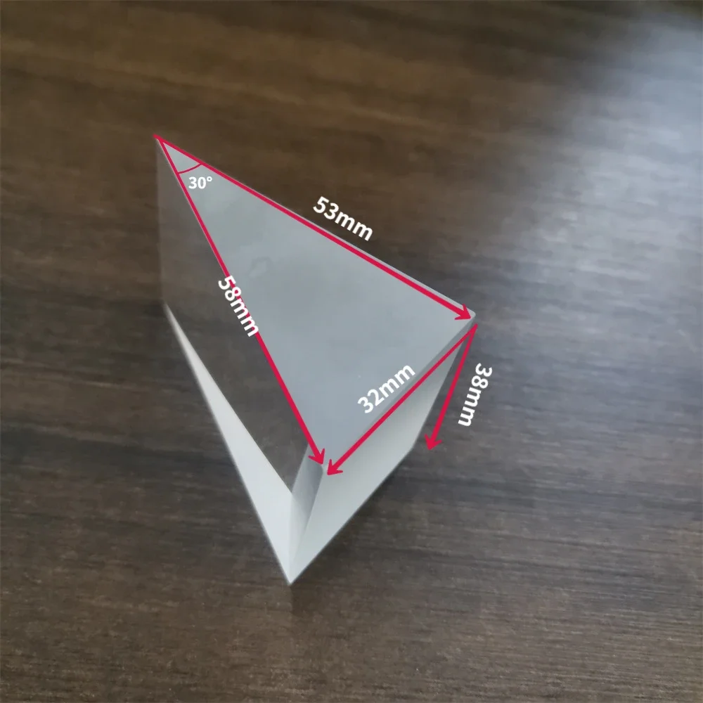 Optical-Glass-Triangular-Prism-for-School-Optics-Light-Science ...
