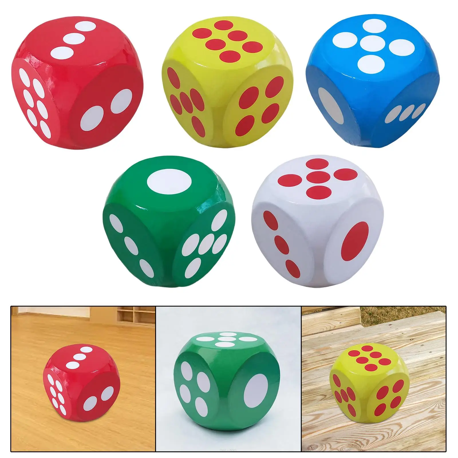 Foam-Dice-5-9-inch-Large-Dice-Cubes-for-Boys-Girls-Party-Favors-and ...