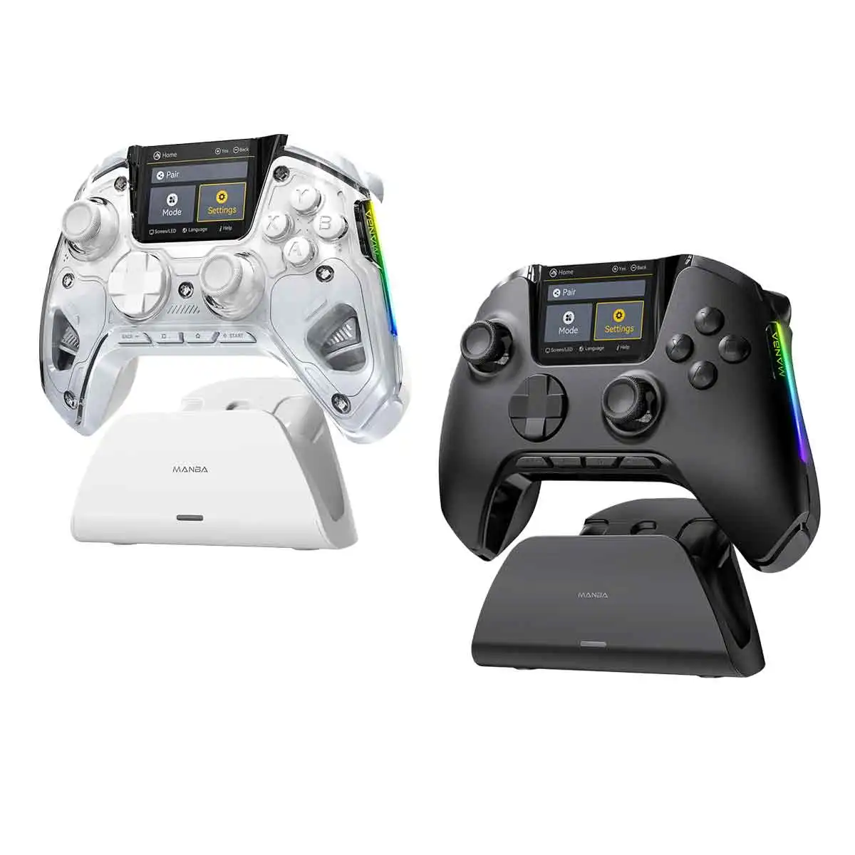 Manbaone 50 V2 Smart Wireless Gamepad Pc Bluetooth Joystick controlador ...