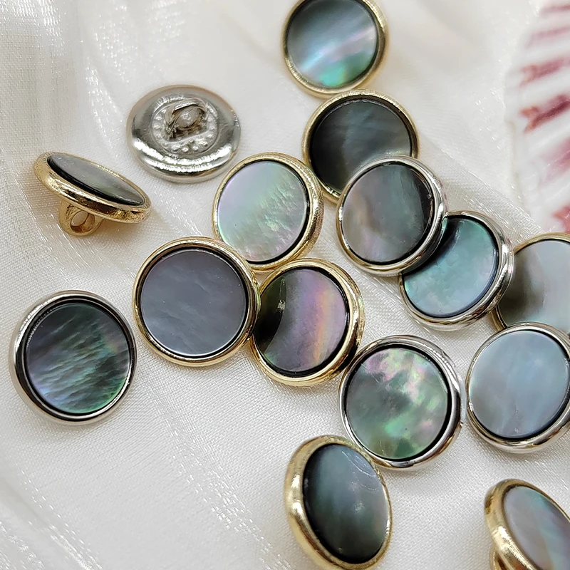 10MM-Natural-Shell-Buttons-Of-Clothing-High-Quality-Mother-Of-Pearl ...