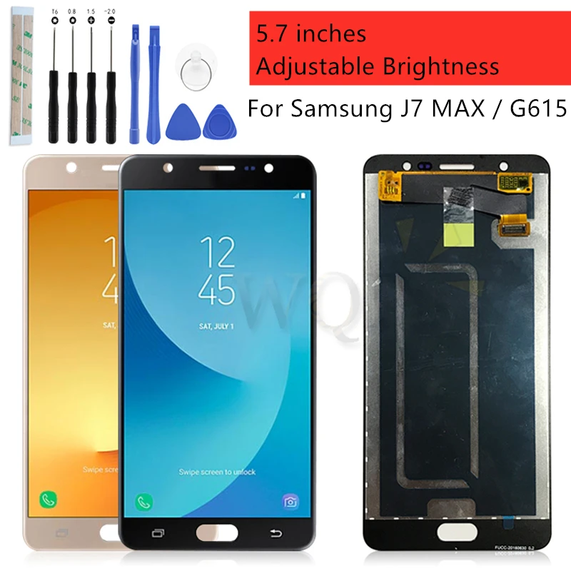 For-Samsung-Galaxy-J7-MAX-Display-Touch-Panel-Digitizer-Assembly-For-SAMSUNG-G615-G615F-G615FU ...