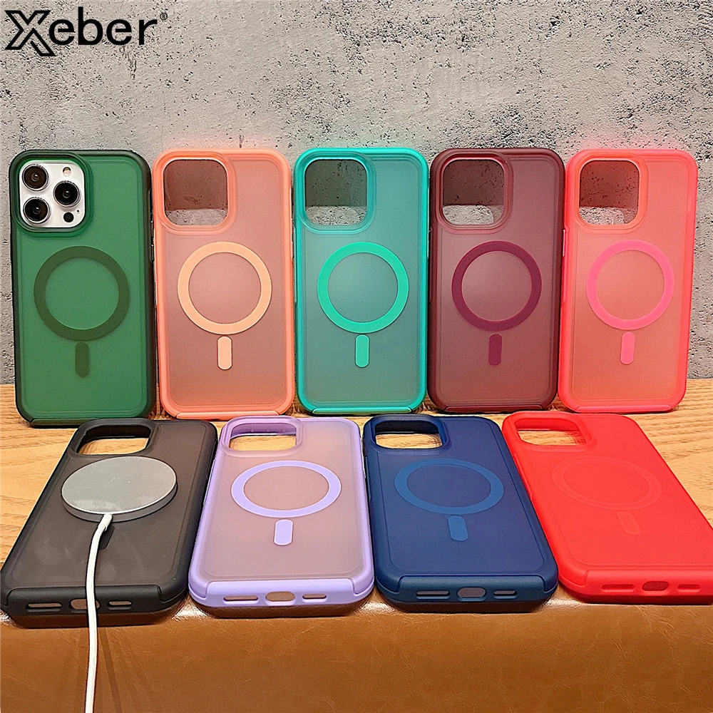 Candy-Magnetic-For-Magsafe-Wireless-Charging-Cases-For-iPhone-15-11-12 ...